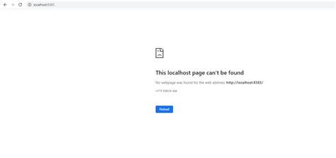 Java Springboot This Localhost Page Cant Be Found Error Jersey