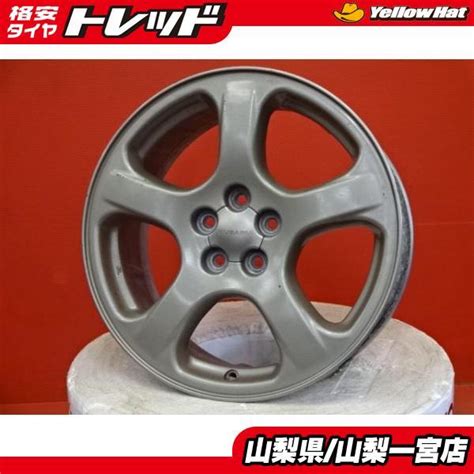 ☆レガシー インプレッサ 17インチ 中古純正アルミホイール4本 17x7 0 53 5h100 Gg2 Gg9 Gga Bg5 Bh5