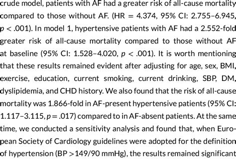 Shows The Results Of The Multivariate Cox Regression In A Download Scientific Diagram
