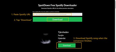 Spotidown Online Spotify Downloader Free Download Spotify To Mp3 Spotidown Online