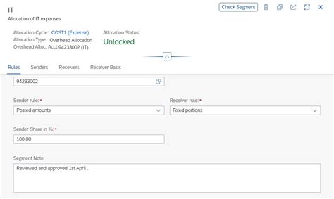 Allocations And Universal Allocation Sap Community