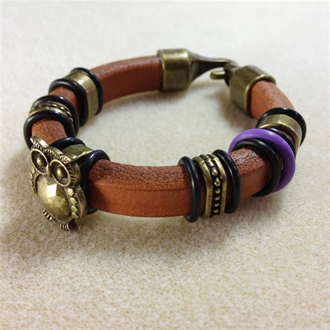 Sleepless Beader Trend Tracking Leather Cord And Sliders