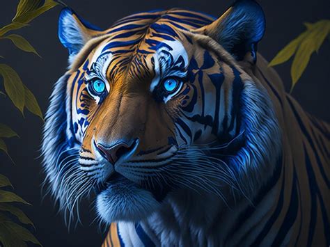 Premium Photo Growling Tiger Ready To Strike