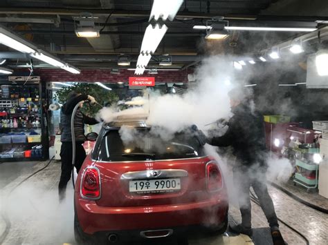 디테일링스팀세차 사상르네시떼 결벽증스팀카케어