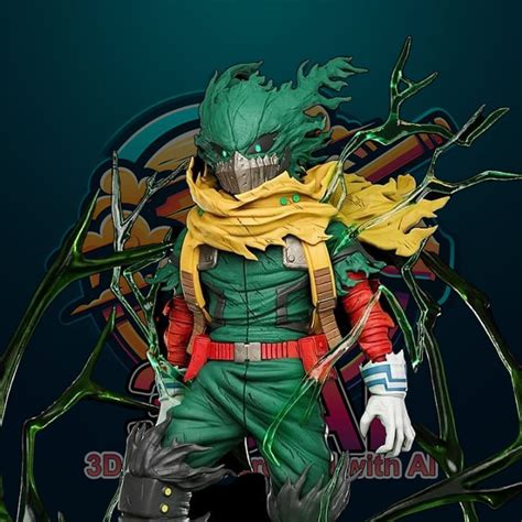 Deku Stl Model 3d Printable Deku Figure Stl Model Deku 3d Printable Stl Deku Model For 3d