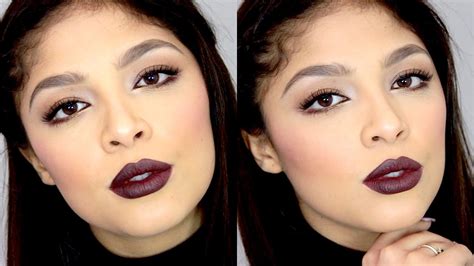 Dark Lips Make Up Tutorial Ladyciccone7 Youtube