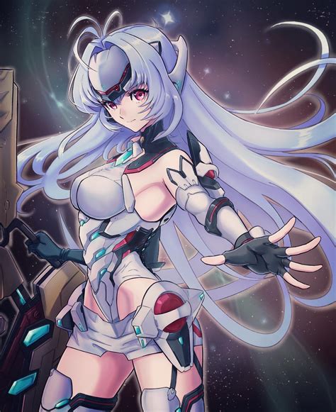 Kos Mos And Kos Mos Re Xenoblade Chronicles And 2 More Drawn By