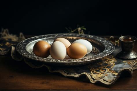 premium photo eggs captured in a tray a magnificent snapshot in 32