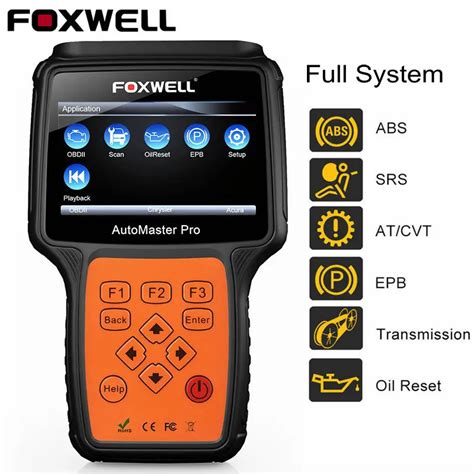 Foxwell NT Pro Full System Car Diagnostic Tool Auto OBD OBD Code Reader Automotive Scanner