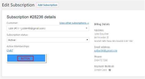 Php Adding A Button To Woocommerce Edit Subscription Page Admin