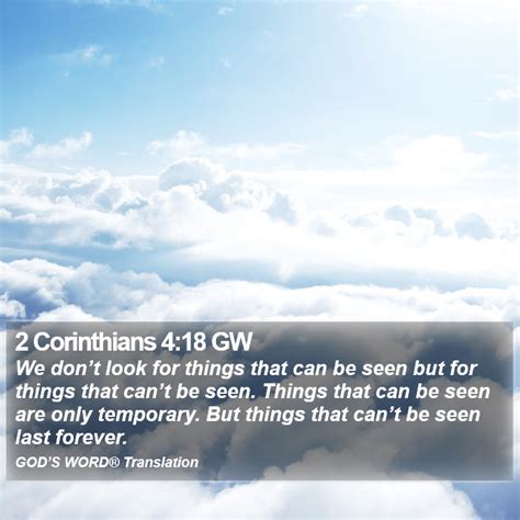 2 Corinthians 4 Bible Images 2 Corinthians Chapter 4 Gw Bible Verse