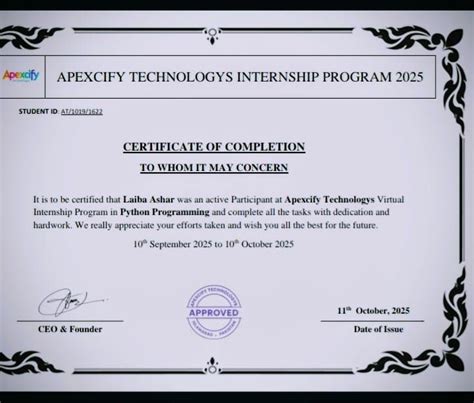 Python Internship Apexcify Codingjourney Automation Chatbot
