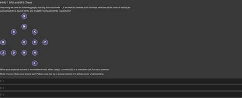 Solved Hm2 1 Dfs And Bfs Treeassuming We Have The