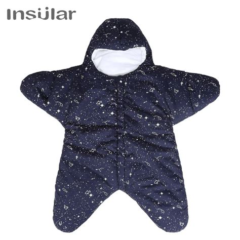 Детский спальный мешок в форме звезды зимний теплый спальный мешок Хлопковое одеяло для