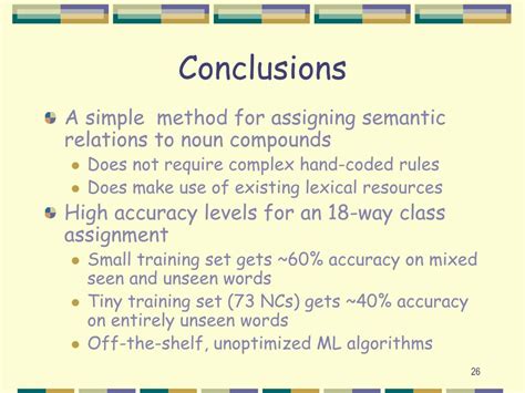 Ppt Classification Of Semantic Relations In Noun Compounds Using Mesh Powerpoint Presentation