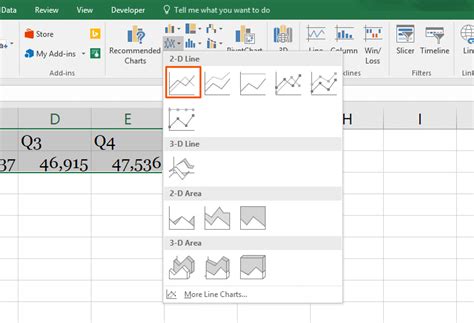 How To Make A Line Graph In Excel Explained Step By Step
