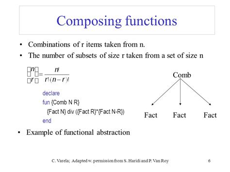 C Varela Adapted W Permission From S Haridi And P Van Roy1