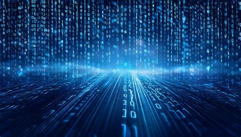 Binary Code Blue Numbers Stock Illustrations 5196 Binary Code Blue Numbers Stock