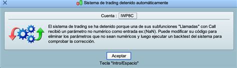 Error En La FunciÓn Call Por Recibir Un ParÁmetro No NumÉrico Forum Soporte Plateforma