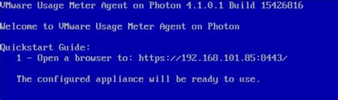 Installing Configuring VCloud Usage Meter