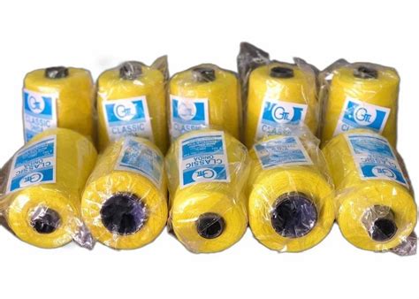 Dyed Yellow Classic Interlock Polyester Thread For Interlocking At Rs 460 Set In Jaipur