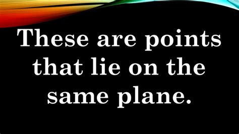 Geometry Basics Points Lines Angles And Planes