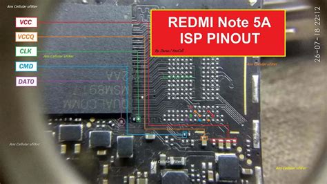 Redmi Note 5a Isp Emmcandufs