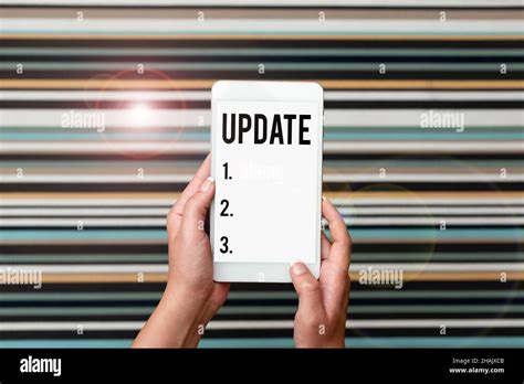 Writing Displaying Text Update Business Idea Make Something More