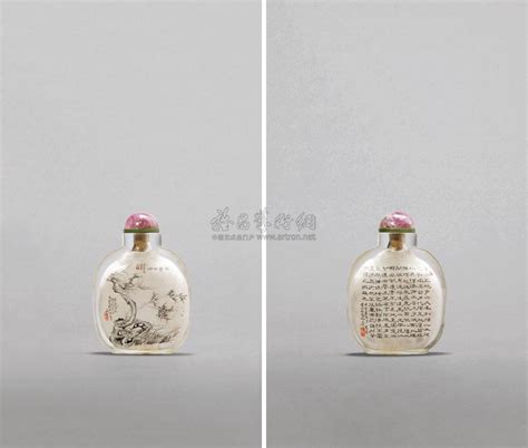 1901 1902年作 丁二仲作“三寿作朋”内画鼻烟壶北京诚轩 2011春季拍卖会北京诚轩拍品价格图片拍卖专场拍卖会预展拍卖会
