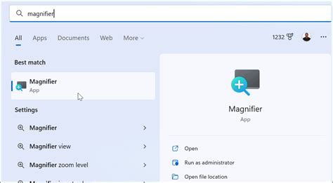 How To Use The Magnifier Tool On Windows 11