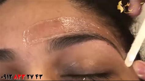 کلیپ آموزش اصلاح ابرو دخترانه با وکس نماشا