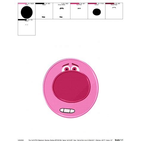 Inside Out Embarrassment Embroidery Design Embr