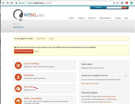 Wordpress Multilingual Plugin Wpml Tyche Softwares Documentation
