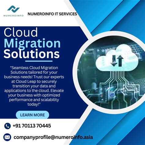Numeroinfo It Services On Linkedin Datamigration Data Cloud Cloudservices Technology