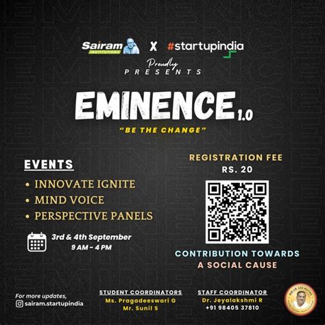 Divya Dharshini A On Linkedin Eminence1 Startupindia