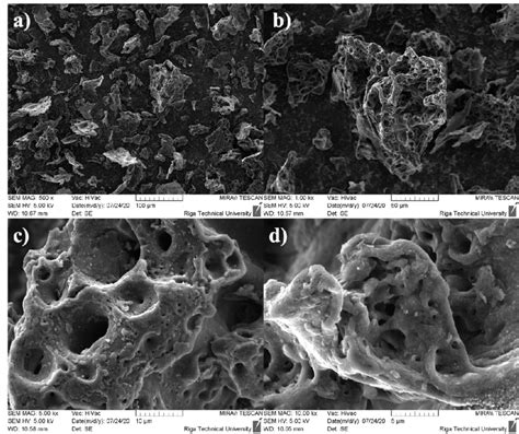 Sample Ac1 Sem Micrographs At Different Magnifications A 500× B