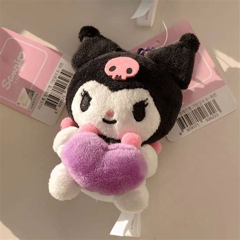 Mini 산리오 하트 인형 키링💗 미니백 어디에도 달기에도 좋아요 헬로키티 마이멜로디 쿠로미 시나모롤 폼폼푸린