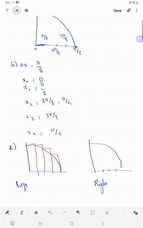 Solvedleft And Right Riemann Sums Complete The Following Steps For The Given Function Interval