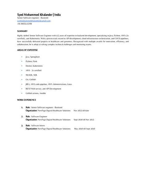 syedmd software engineer backend pdf amazon web services computing