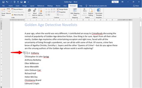 How To Insert A Checkbox In Word OfficeBeginner