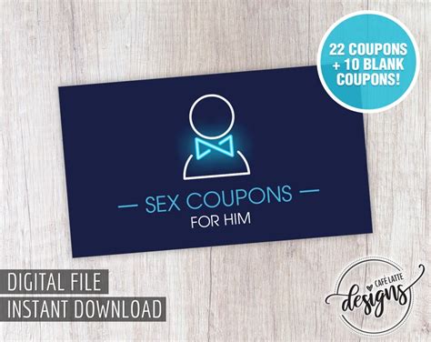 Sex Coupons For Him Love Sex Coupons For Men Sexy Naughty Etsy