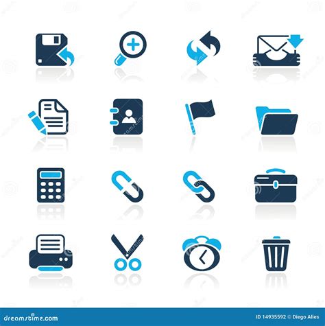 Interface Azure Series Stock Vector Illustration Of Background 14935592