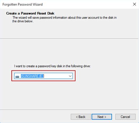 2 Ways To Make Password Reset Disk On USB Flash Drive