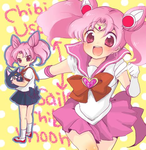 Chibi Usa And Sailor Chibi Moon Bishoujo Senshi Sailor Moon And More Drawn By Konako Danbooru