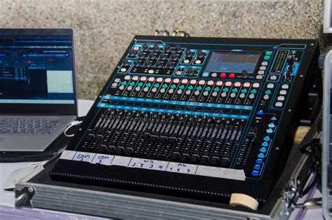 Soundboard To Control The Audio In The Event Stock Photo Image Of Controller Instrument