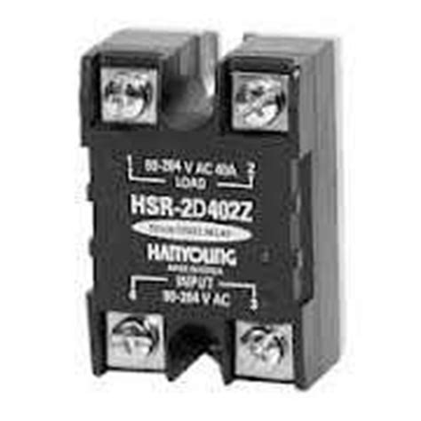 Jual Single Phase SSR Solid State Relay Hanbabe Oleh PT Mandiri Raya Tangguh