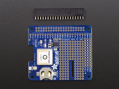 Adafruit Ultimate Gps Hat Raspberry Pi A B Pi 2 Pi 3 Lle Opencircuit