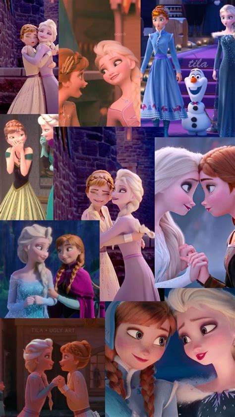 Disney Frozen Anna Elsa Olaf Sisters Siblings Annaandelsa