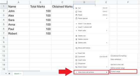 How To Lock Cells In Google Sheets SpreadCheaters