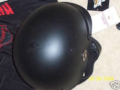 Harley Davidson Skull Half Helmet Mens Large 40898493